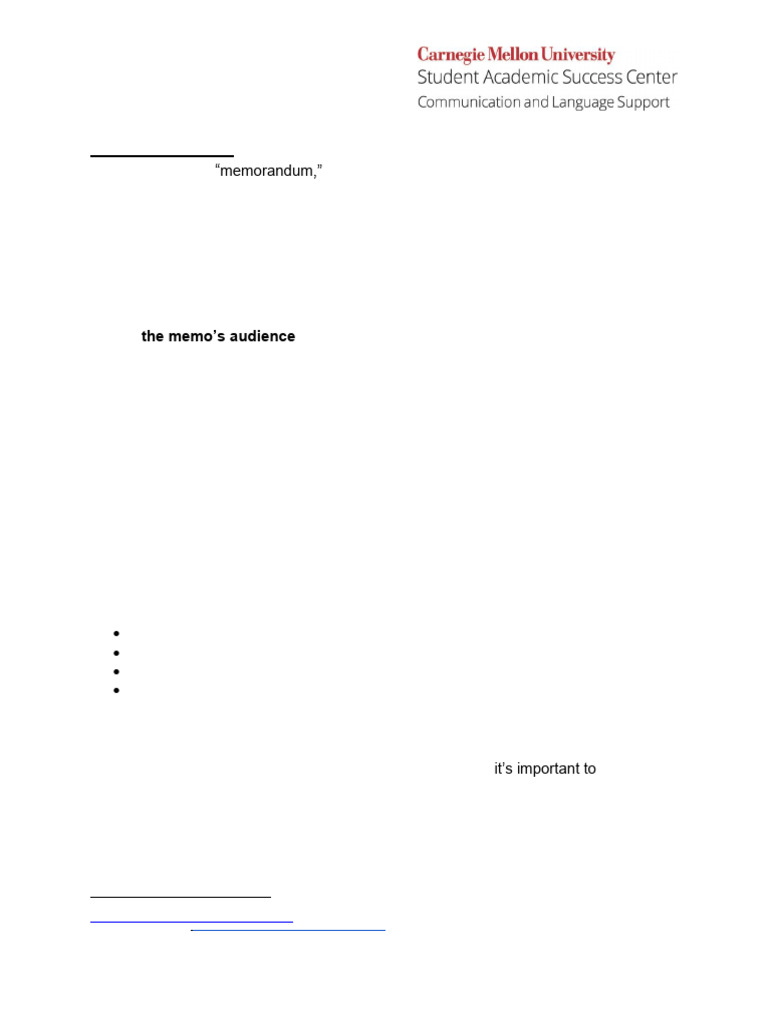 Memos | PDF