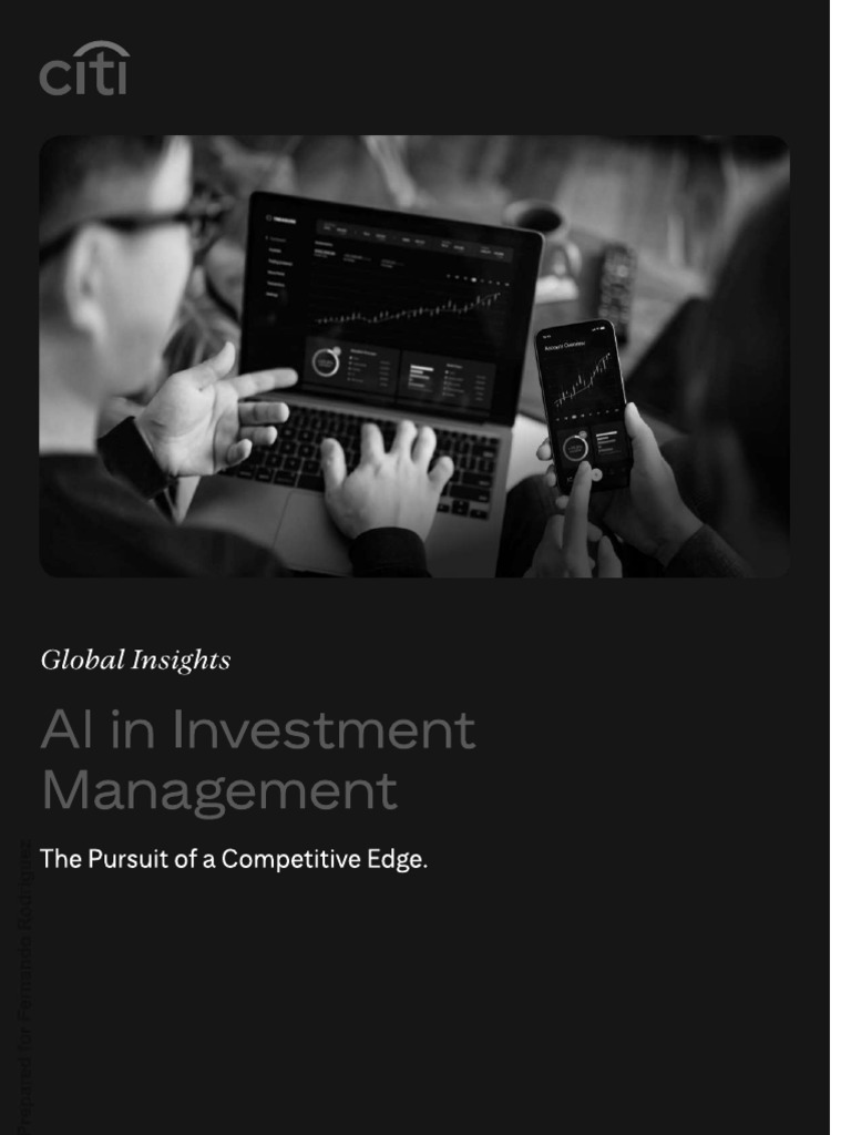 AI in Investment Management Competitive Edge | PDF
