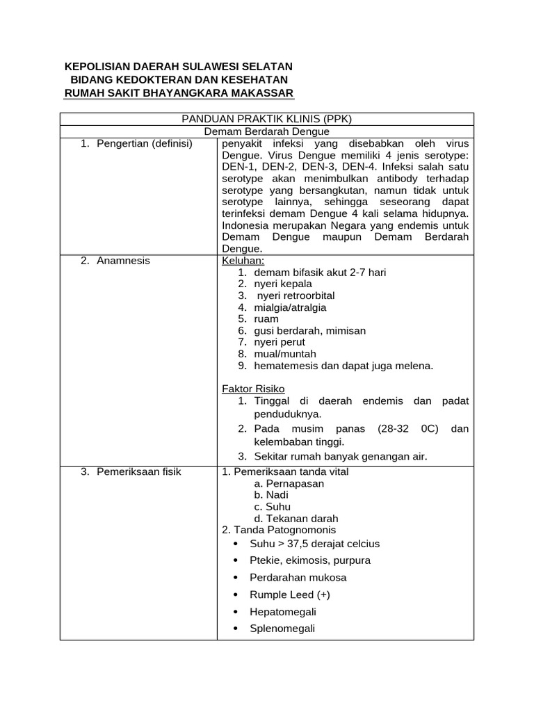 DHF Anak | PDF