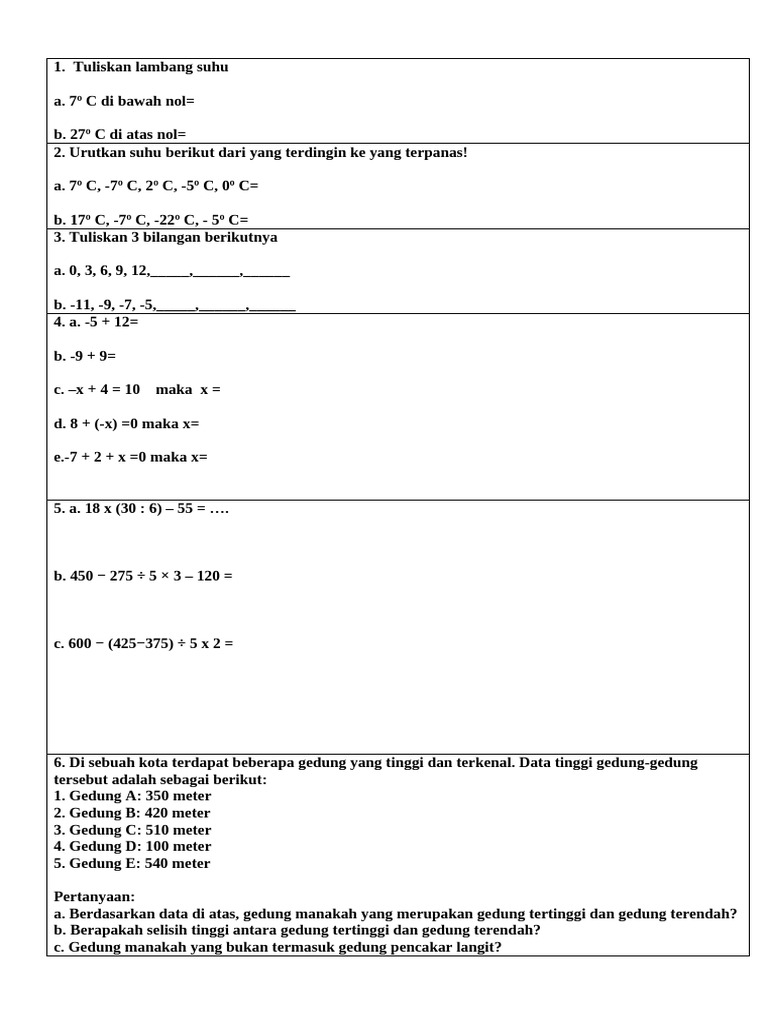K7 ULANGAN FPB DAN KPK Bagian 2 | PDF