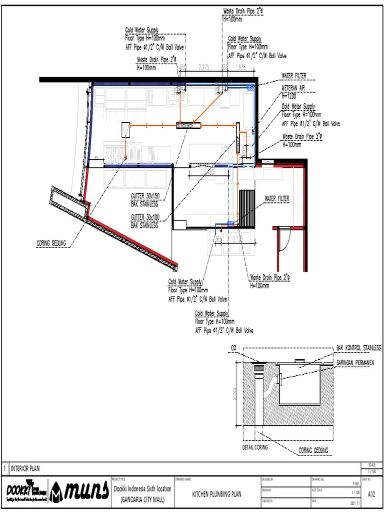 A12 - Plumbing Plan - Dookkigc - 2021 | PDF