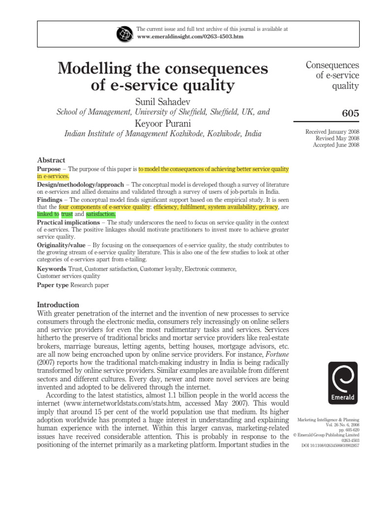 2.modelling The Consequences | PDF