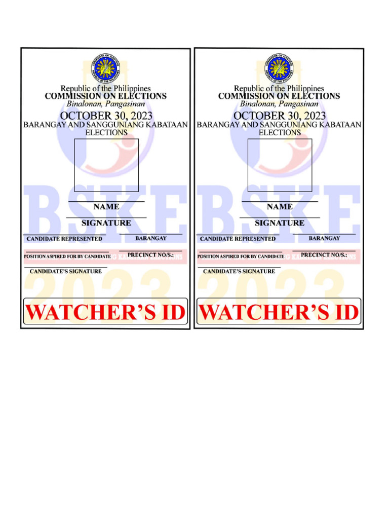 Watcher's Id | PDF