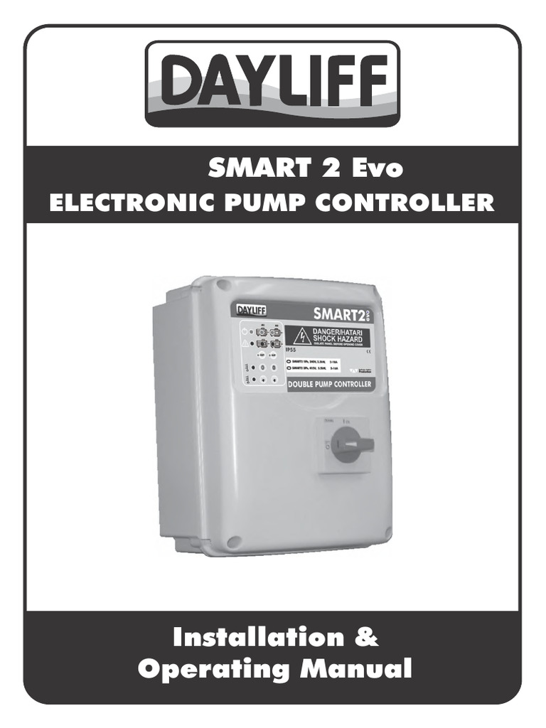 Borehole Pump Dayliff - Smart - 2 - Evo - Controller | PDF | Power Supply | Home & Garden