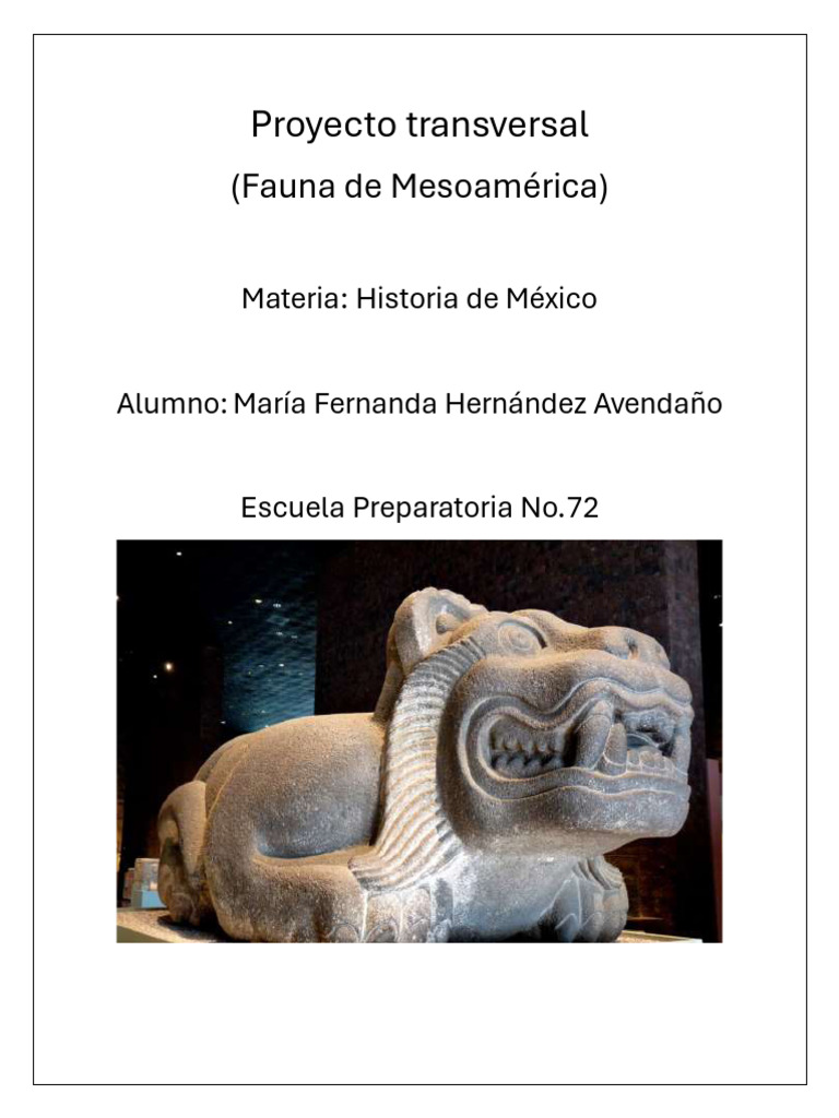 Proyecto Transversal | PDF