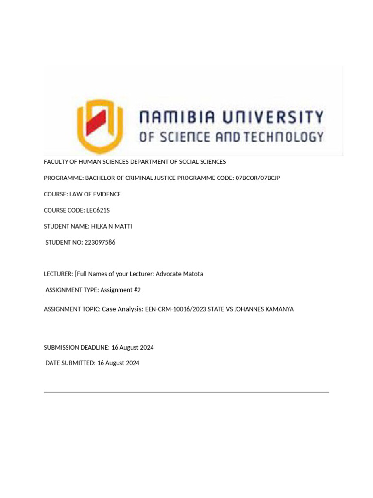 Case Analysis 2 | PDF