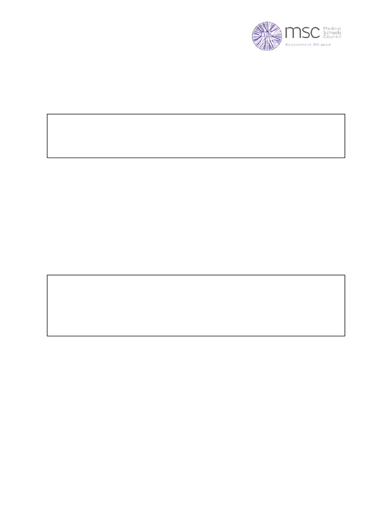 MSCAA Practice Paper 2 | PDF