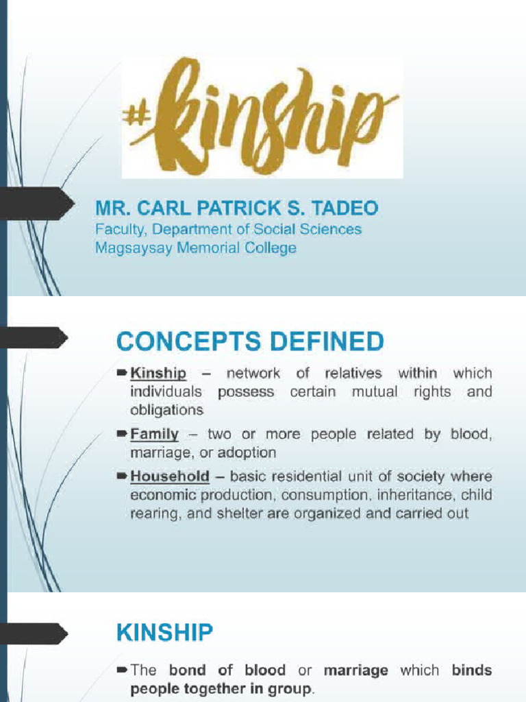 Kinship | PDF
