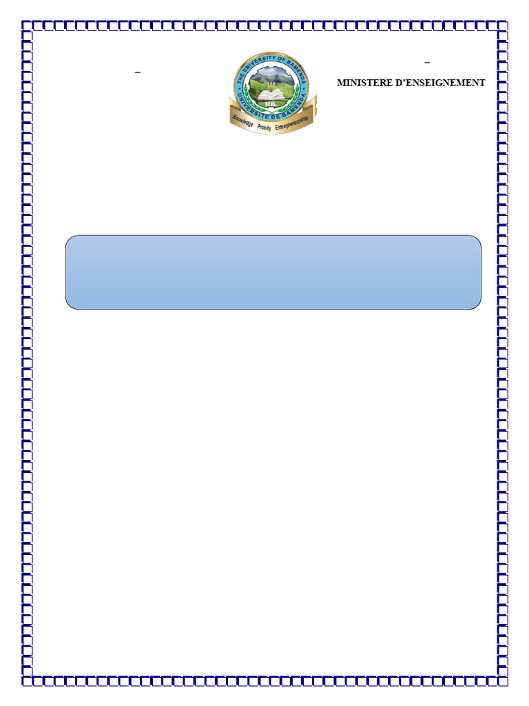 Awa Sandra Ache Fin Report | PDF