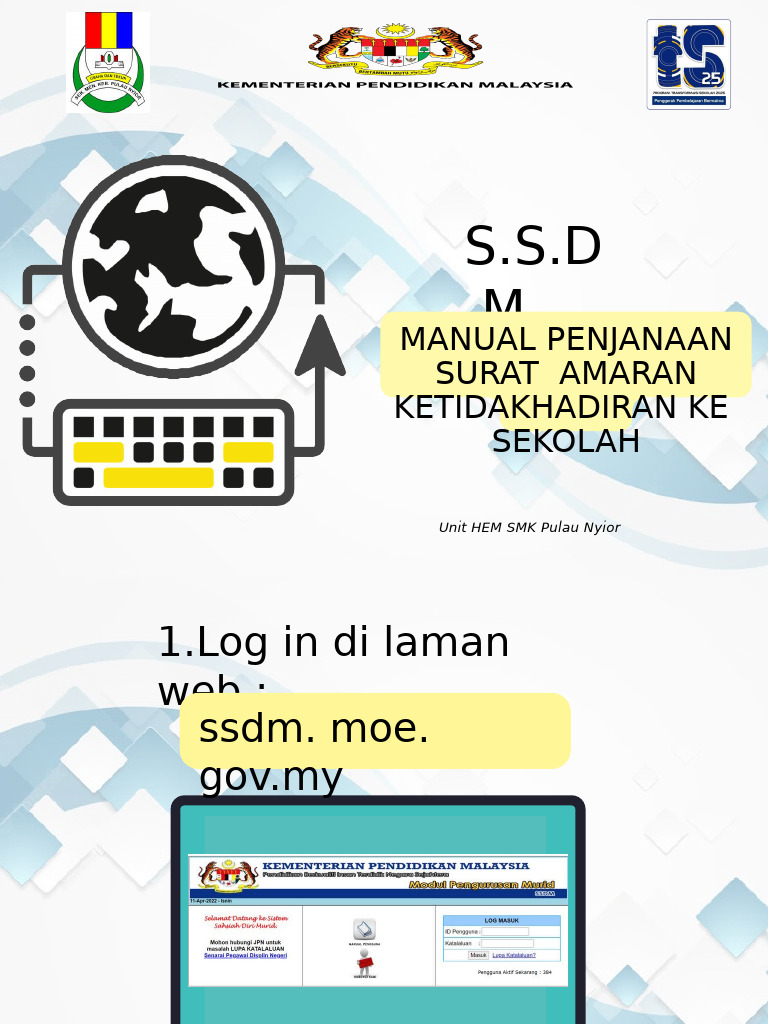 Manual Surat Amaran Ponteng Ssdm Smkdh1 | PDF