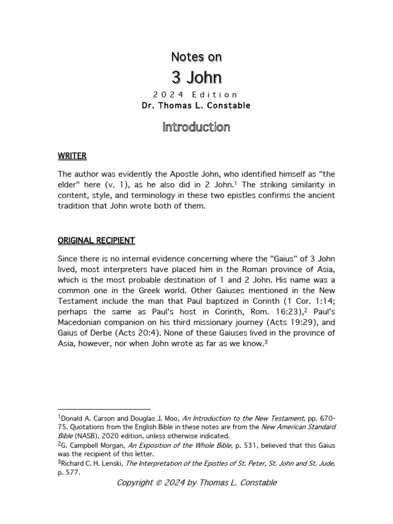 3john Pdf