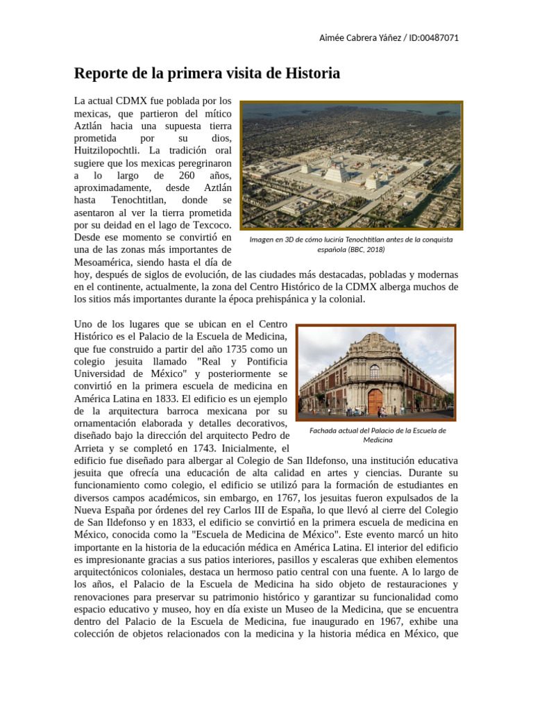 Historia y Patrimonio de CDMX | PDF | México | Arte