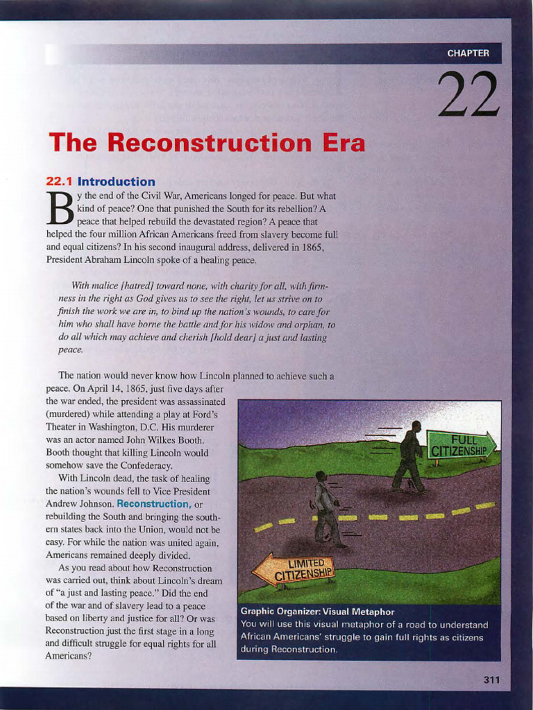 Reconstruction Part 1 | PDF