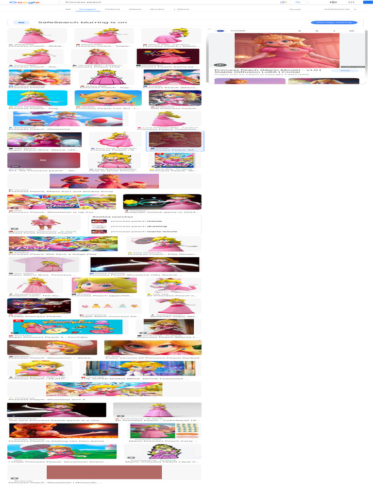 Princess Peach - Google Search | PDF