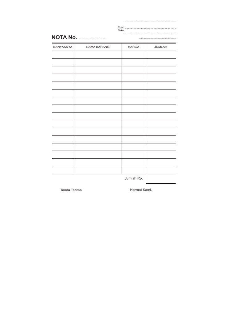 Contoh Nota | PDF