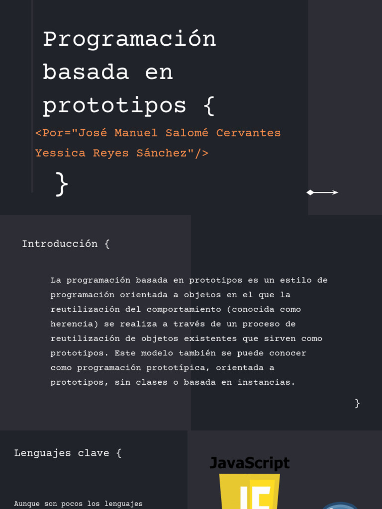 Programaci-N Basada en Prototipos | PDF