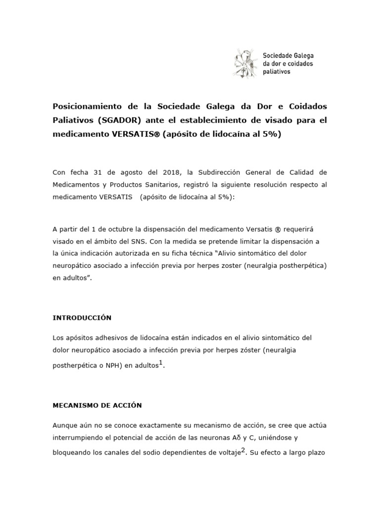 Versatis 2 | PDF