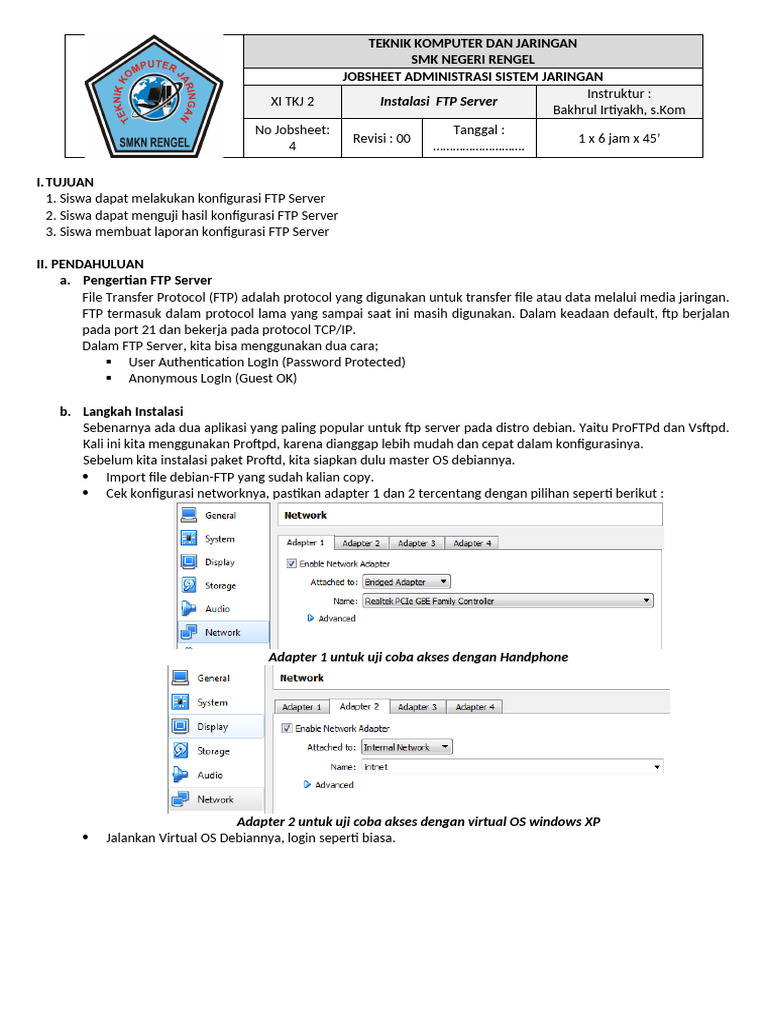 Jobsheet 4 FTP | PDF