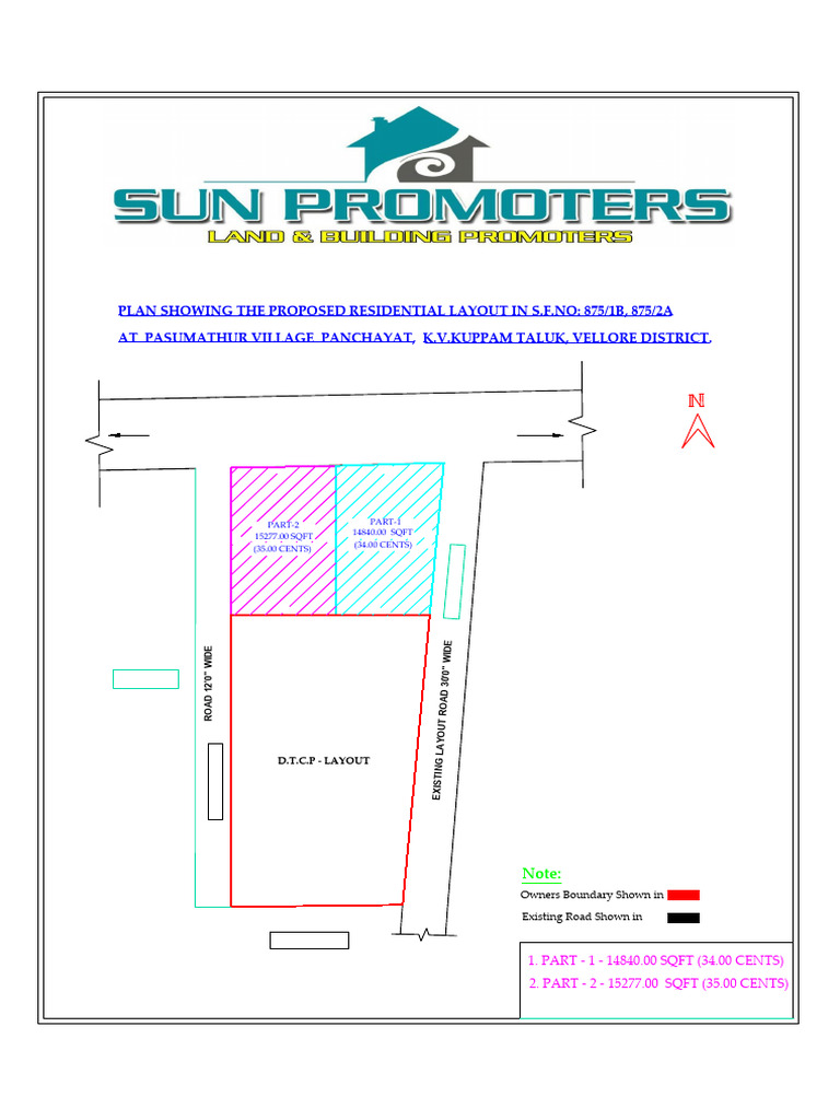 Pasumathur Layout 23-9-2022 | PDF