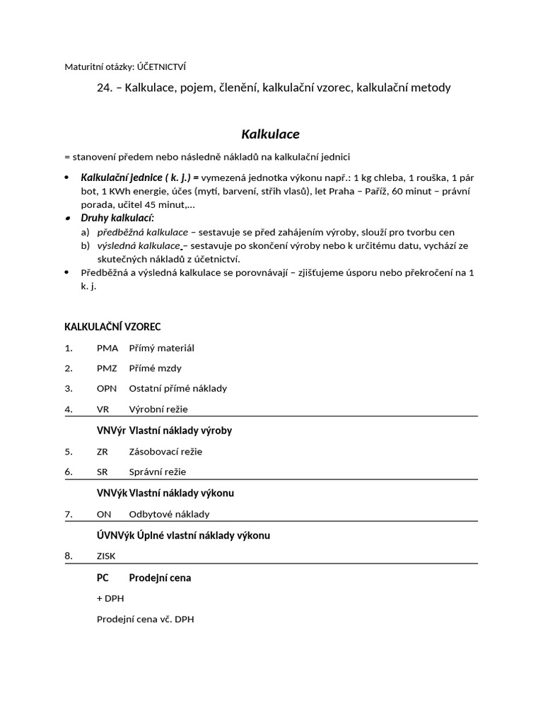 Maturitn¡ Ot Zky - UCE 24 | PDF