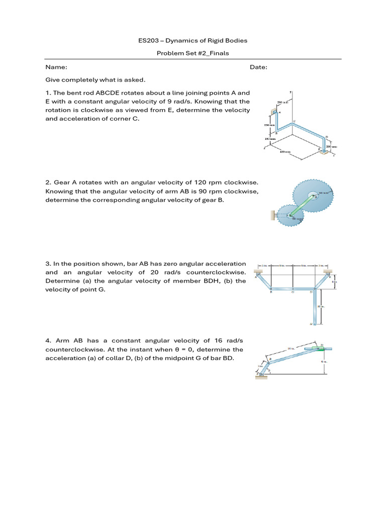 Problem Set #2_Finals | PDF
