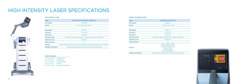 Brosur BTL HIL Robotic Scanning 30W | PDF