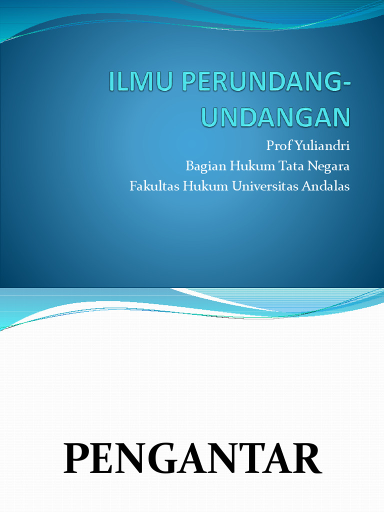 A. Materi Kuliah IPUU 2024 | PDF