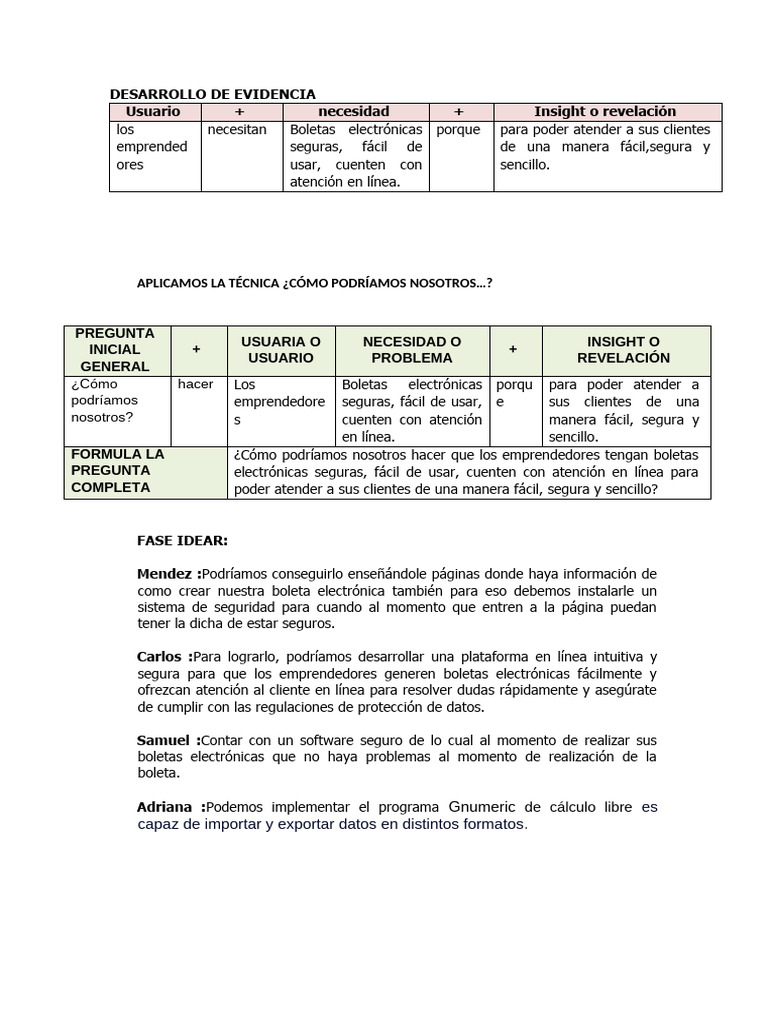 Ficha Pov - Idear | PDF
