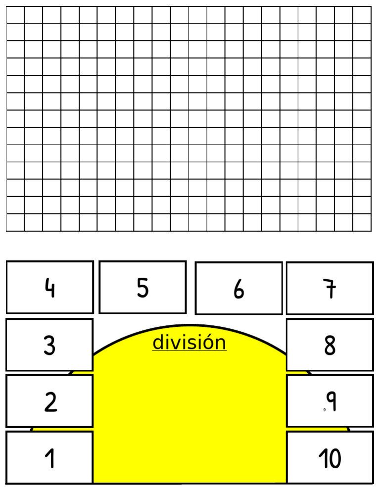 Tapete División | PDF