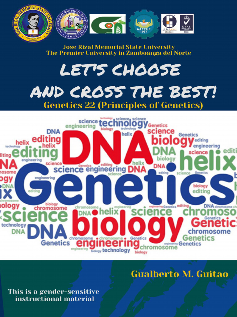 Genetics 22 Principles of Genetics Introductory or An Overview of ...
