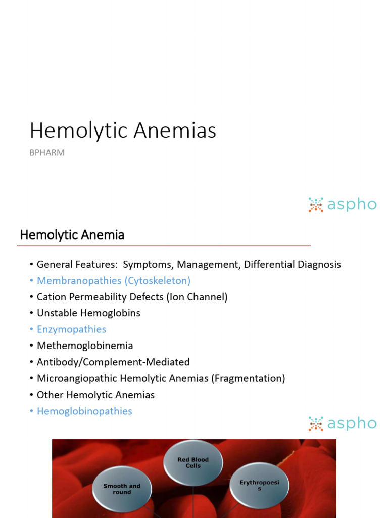Hemolytic_Anemias I and II | PDF