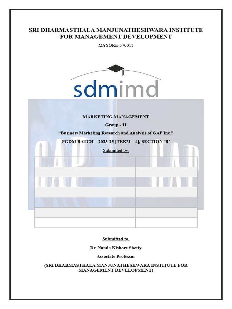 Group - 11 Section B | PDF
