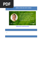 Agriculture Vocabulary Word List | PDF