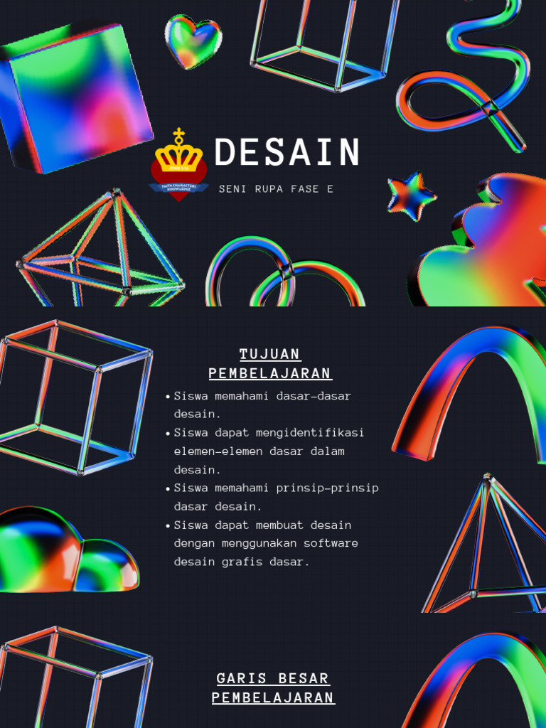 Desain Fase E SMAS Kristen Tiara Kasih | PDF