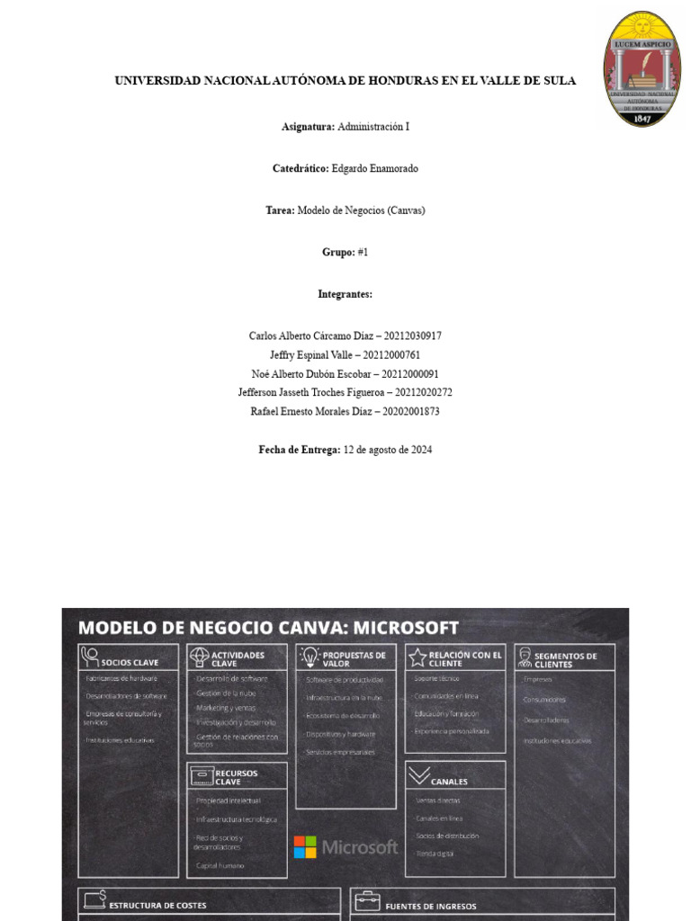 Modelo de Negocios | PDF