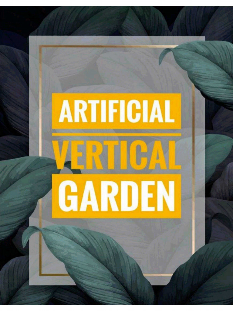 Vertical Gardens | PDF