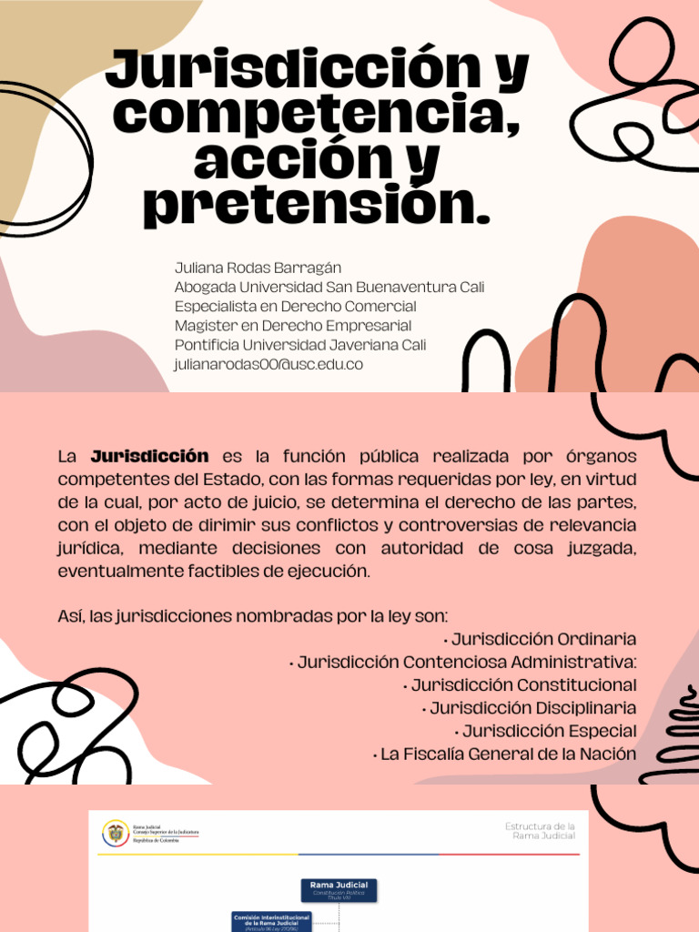 Jurisdiccion, Competencia. Accion y Pretension | PDF Jurisdiccion, Competencia. Accion y Pretension | PDF