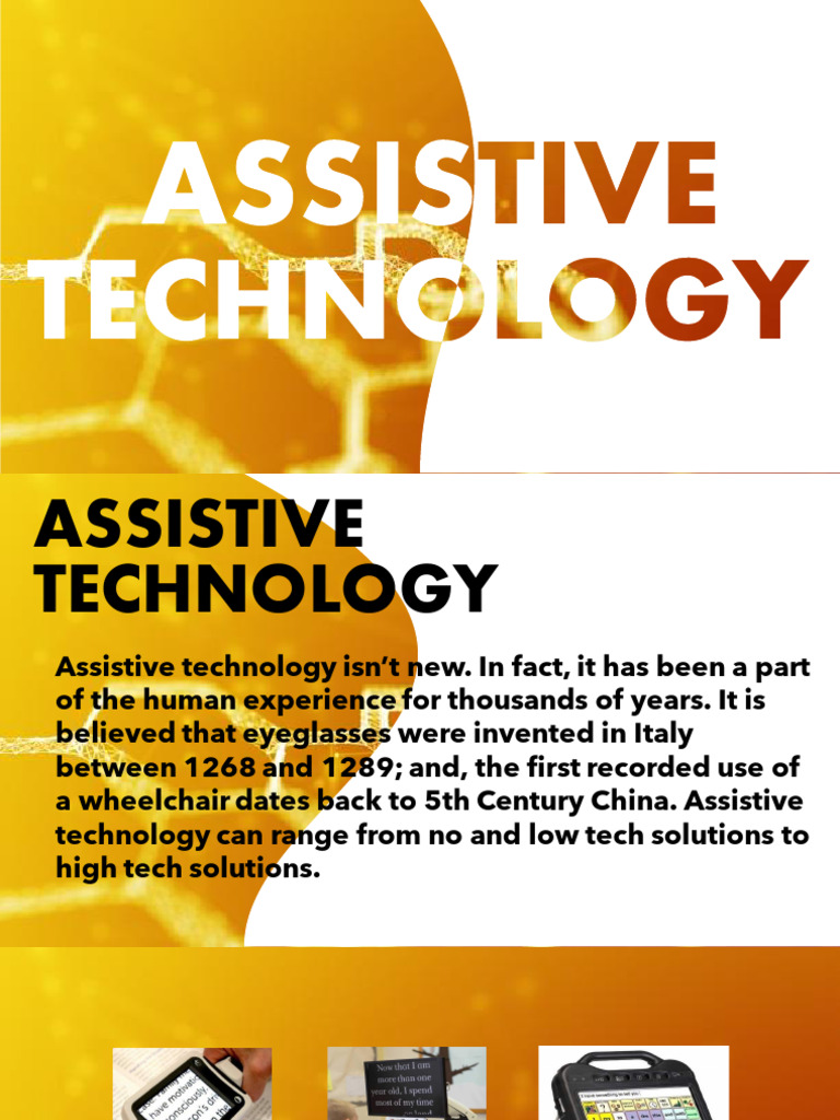 Types of Assistive Tech | PDF