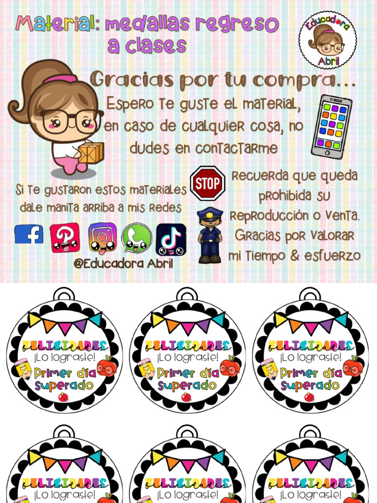 Medallas de Primer Día | PDF