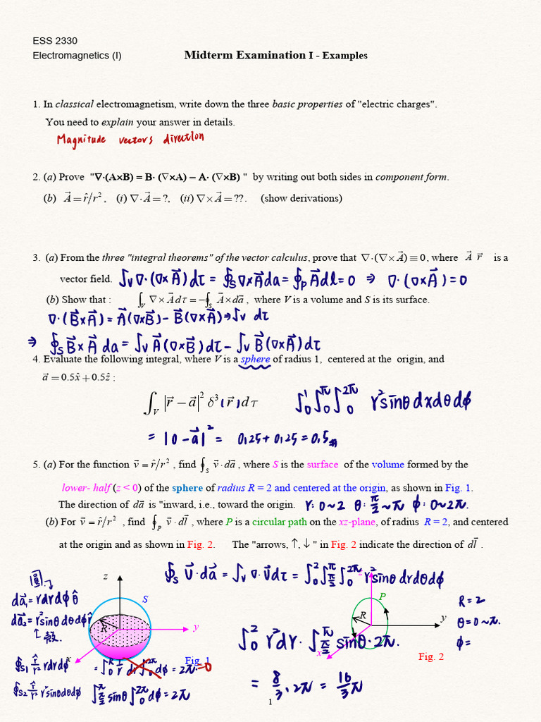 Midterm1 - Example | PDF