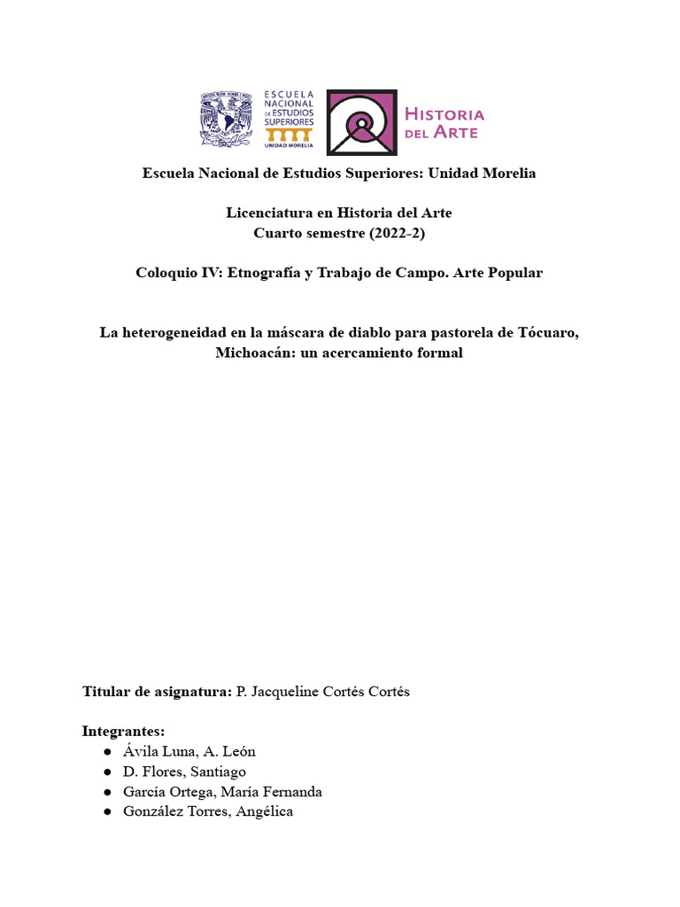 Ensayo Coloquio IV | PDF