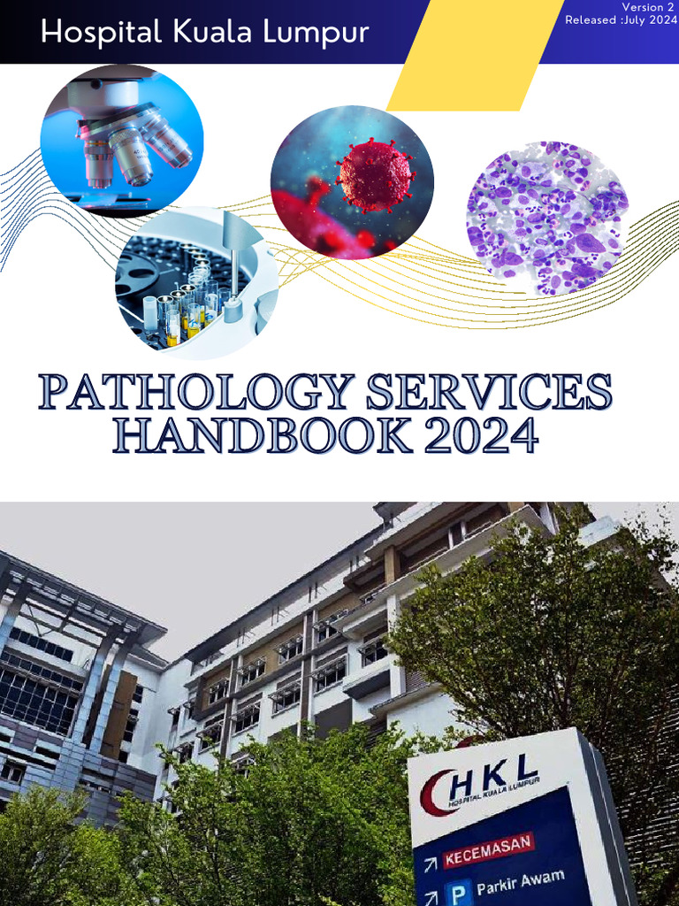 Buku Perkhidmatan Patologi 2024 | PDF