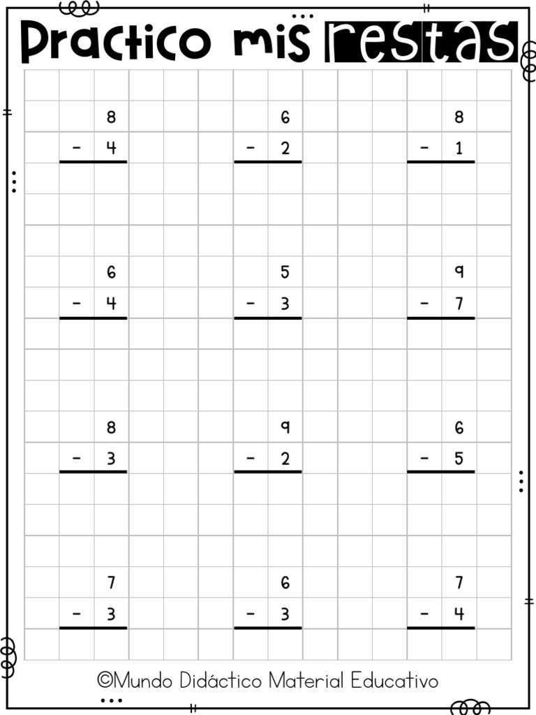 Practico Mis Restas | PDF