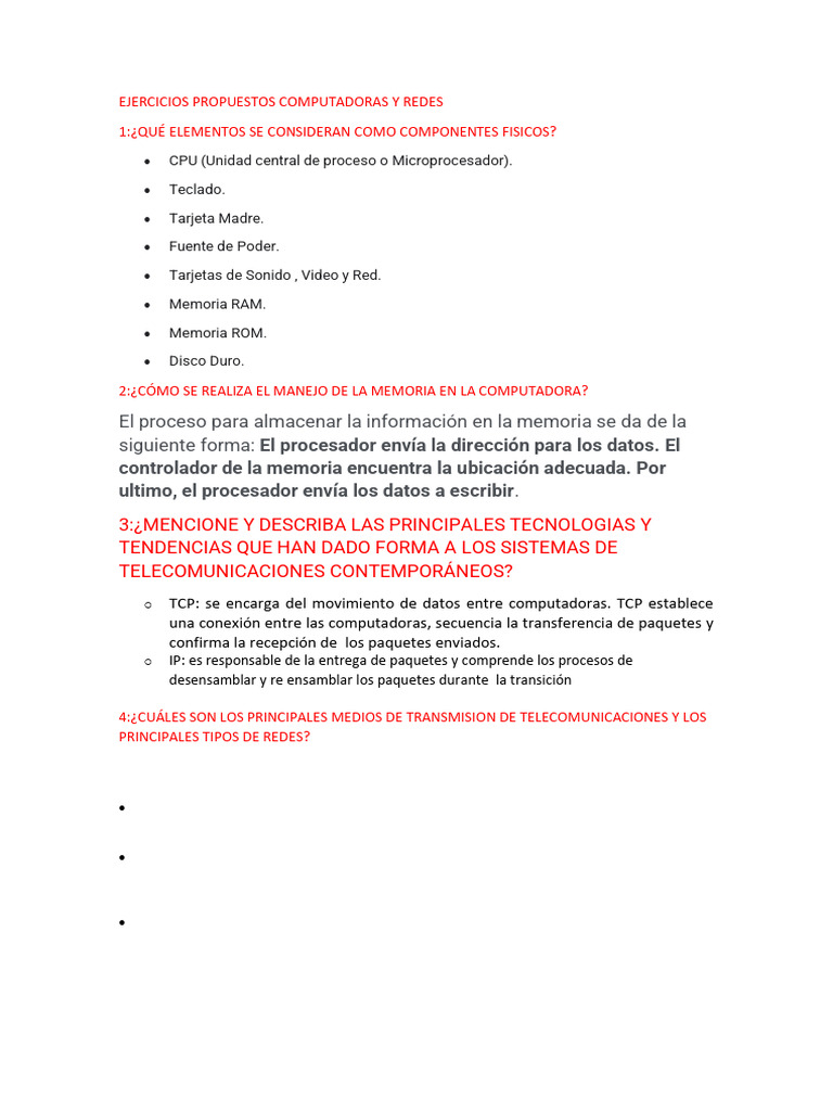 Practica 2 Progra | PDF | Computer Engineering | Data Transmission