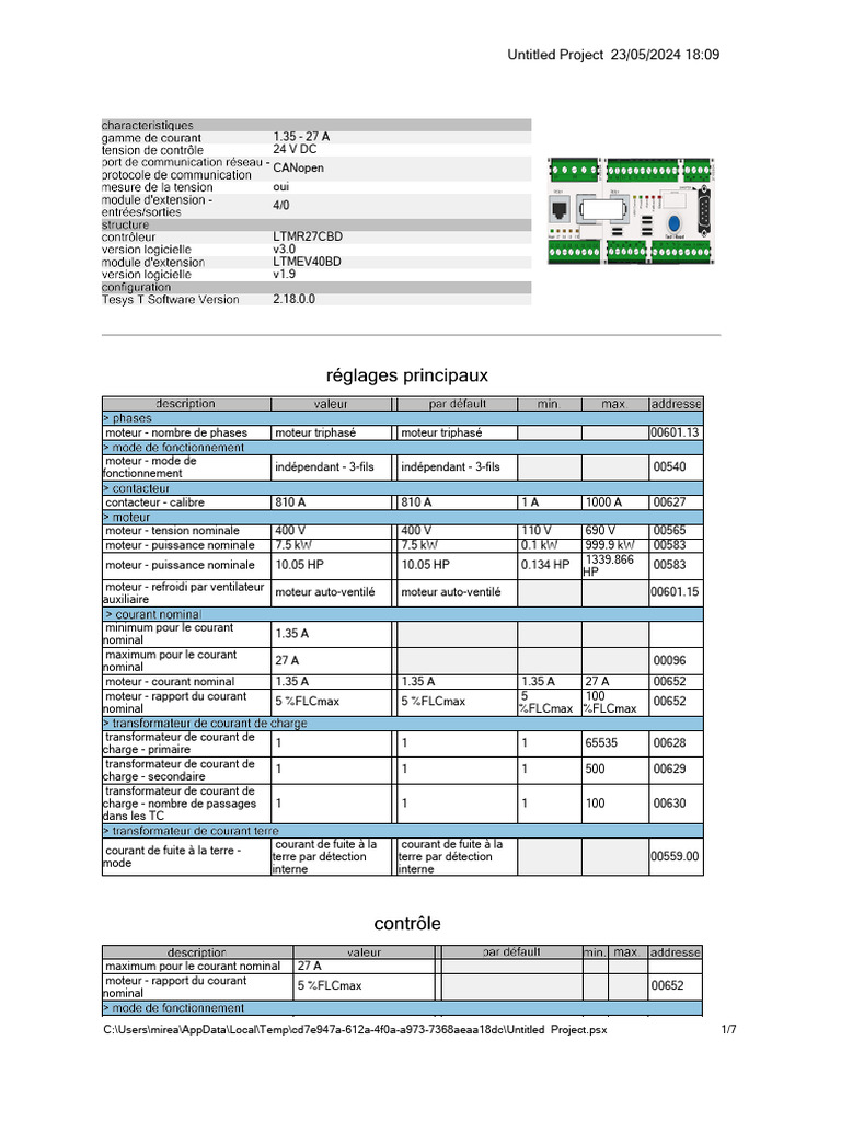 Logigramme LTMR | PDF