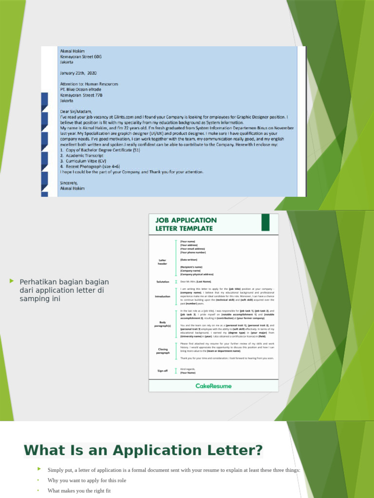 Application Letter | PDF