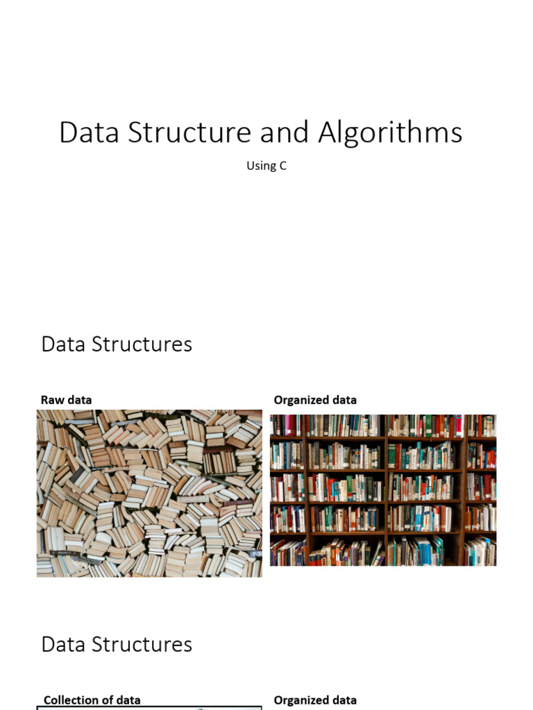 Data Structure and Algorithms | PDF