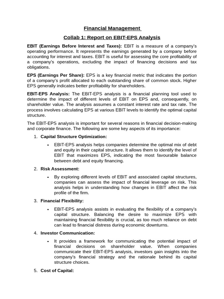 Financial Management | PDF