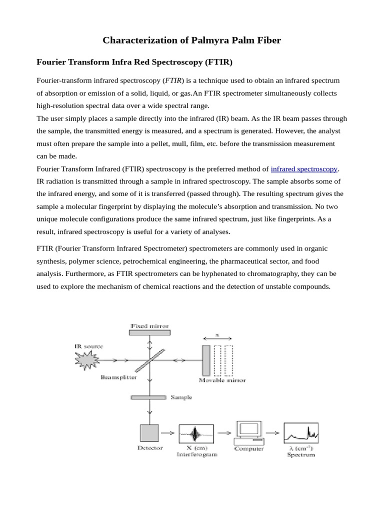 Ftir Method | PDF