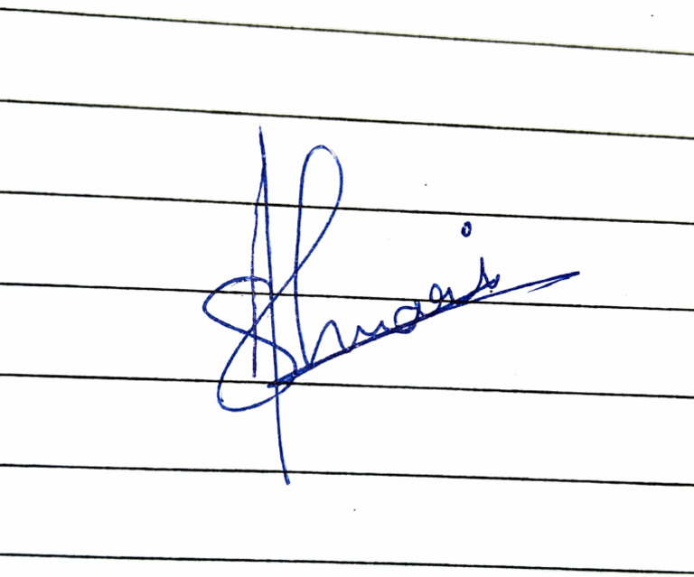 Ish Signature | PDF
